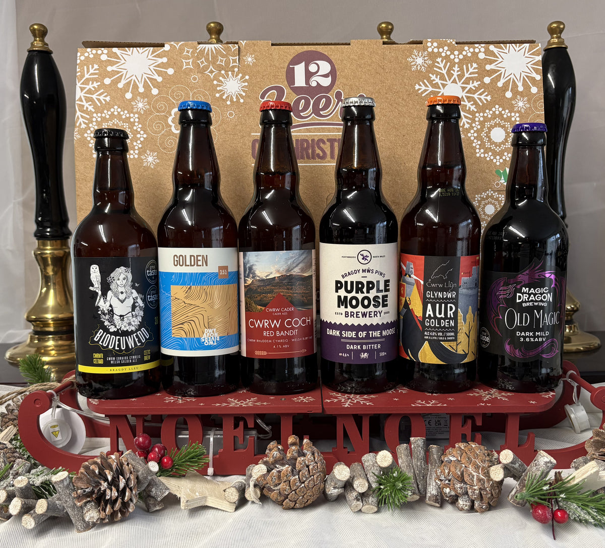 12 Beers Of Christmas Beer Box 2025 | Hafod Brewing Co